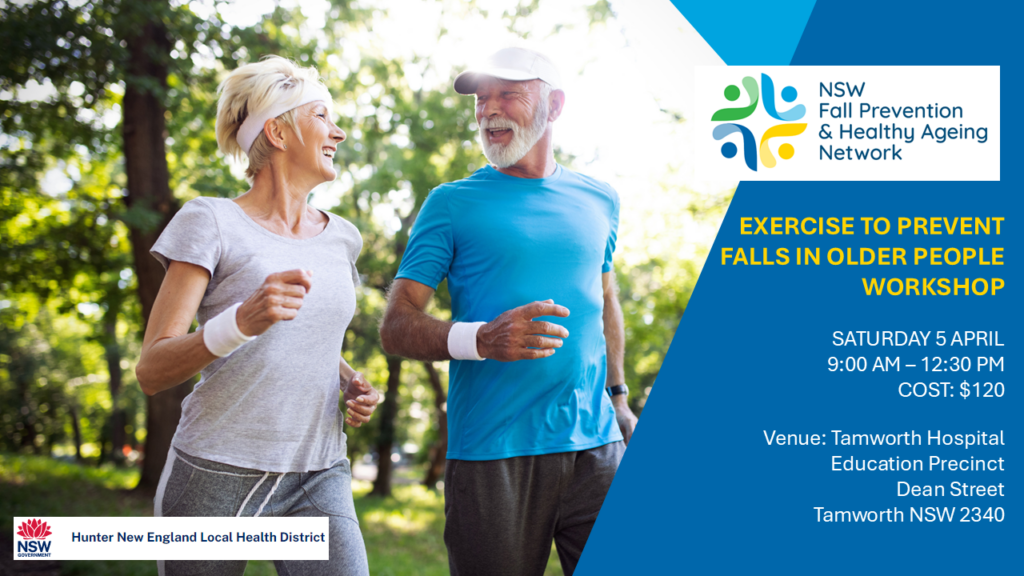 Exercise to Prevent Falls Workshop - Hunter New England LHD